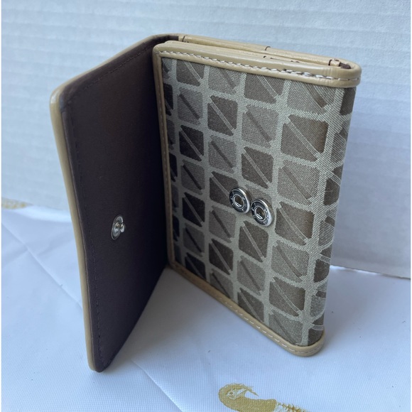 Nine & Co. | Bags | Nine Company Canvas Tan Brown 4 Wallet | Poshmark